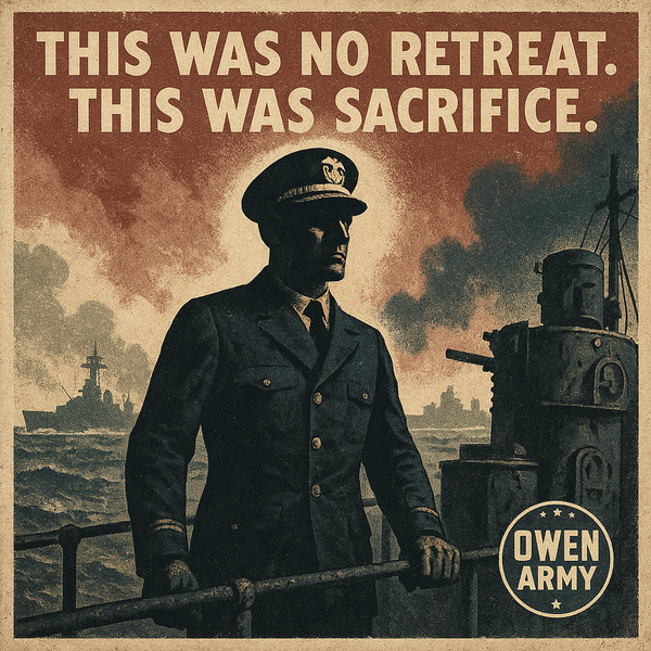 How Ernest E. Evans' Sacrifice Saved Carriers at Leyte Gulf – The Infidel Co