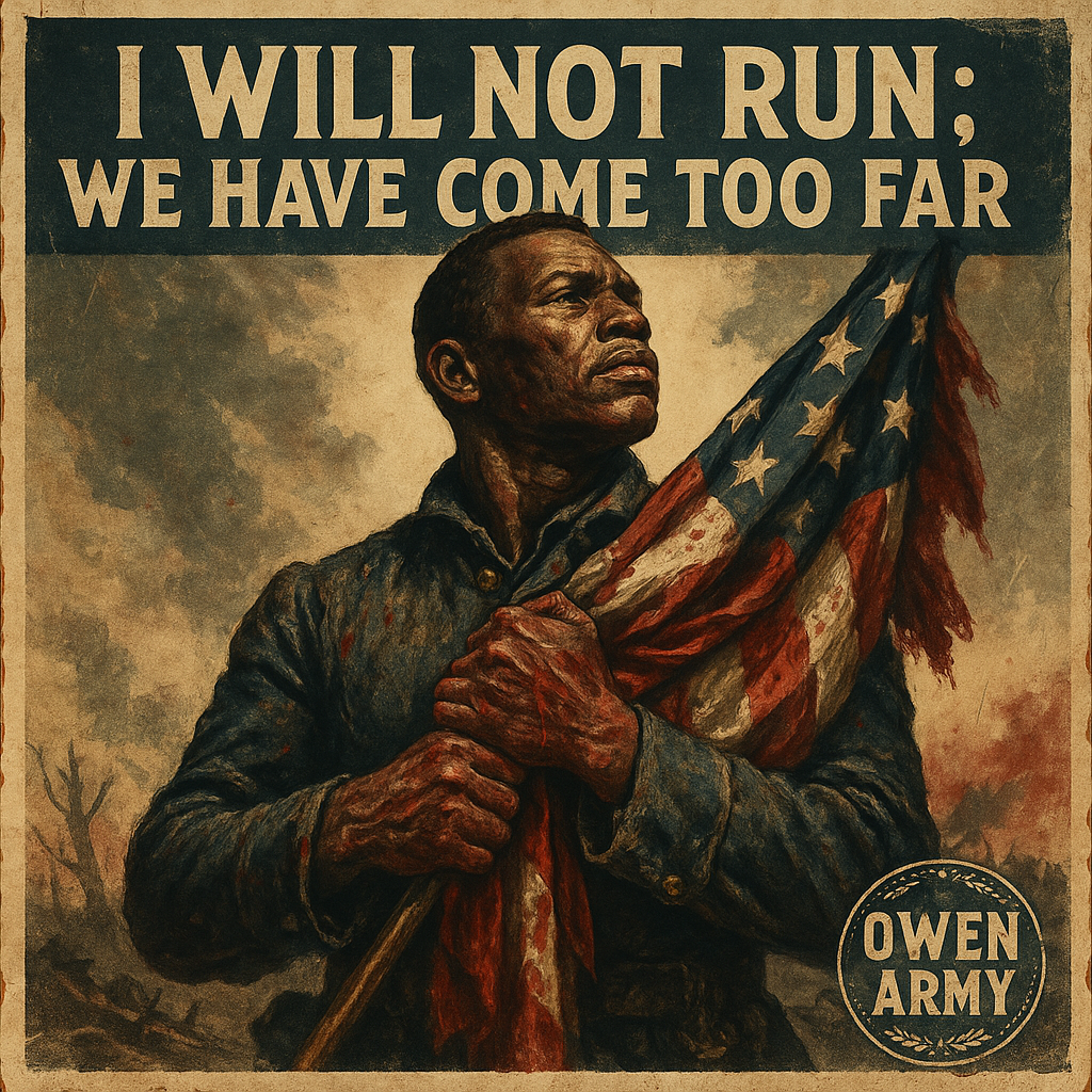 Alfred B. Hilton and the Flag He Carried at Fort Wagner – The Infidel Co