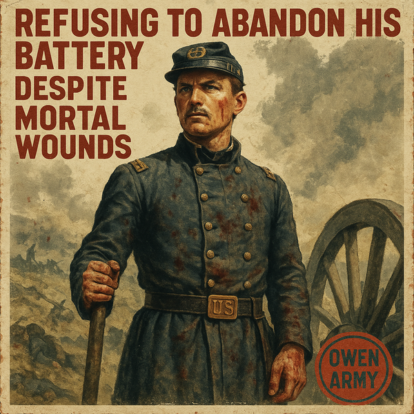Alonzo Cushing's Gettysburg Stand and Posthumous Medal of Honor – The ...