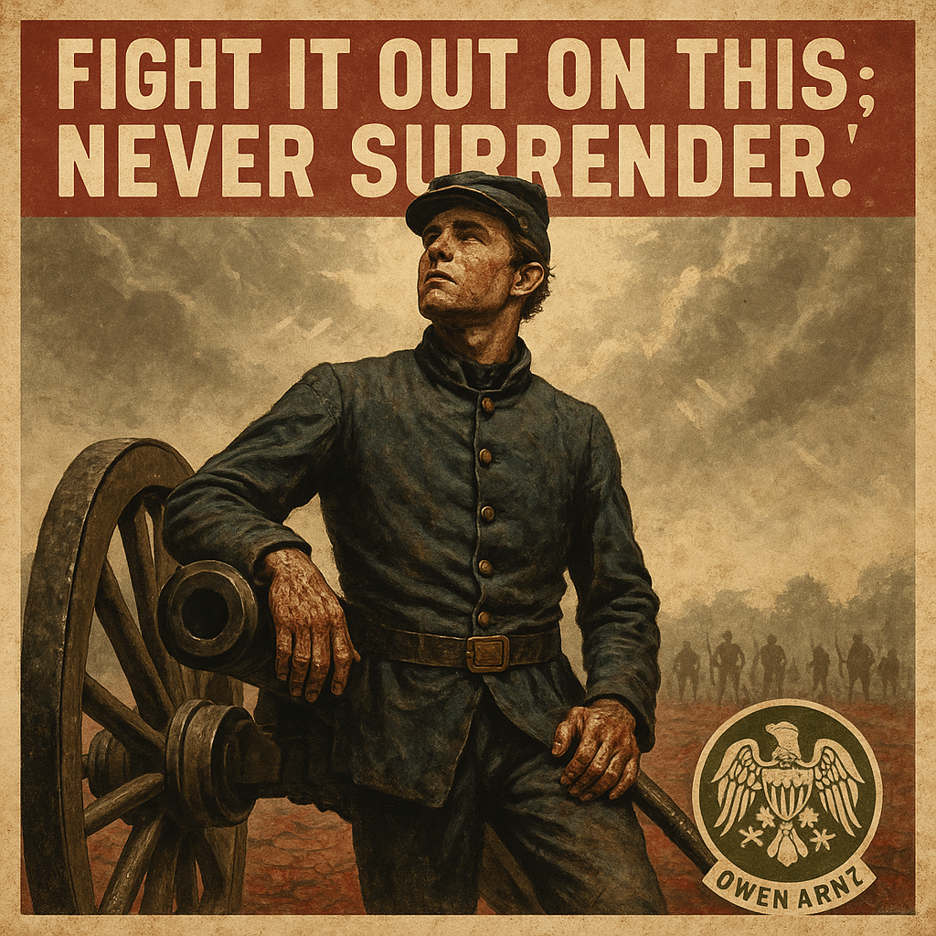 Alonzo Cushing’s Courage at Gettysburg Held Cemetery Ridge – The Infidel Co