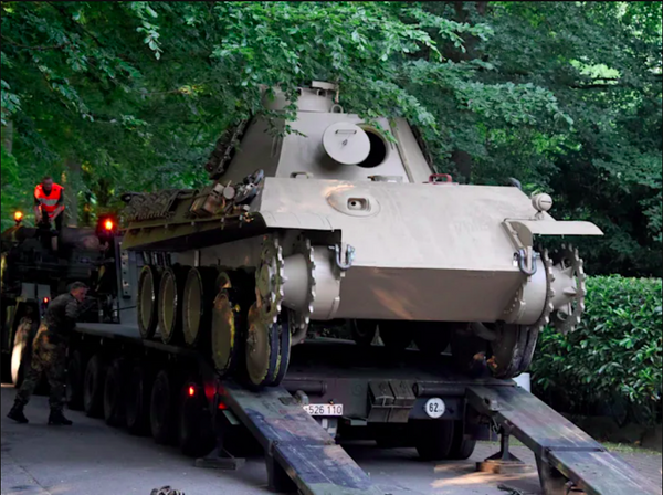 84 Year Old German Man Charged With Keeping a Panzer Tank...in his bas ...
