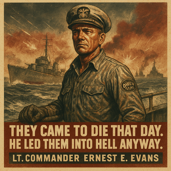 Ernest E. Evans' Last Stand at the Battle off Samar – The Infidel Co