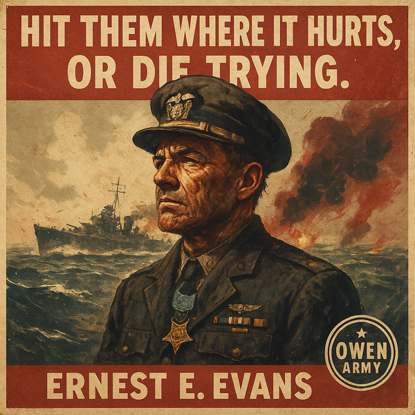 Ernest E. Evans and the USS Johnston at the Battle off Samar – The ...