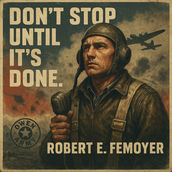 Robert E. Femoyer, Medal of Honor Bomber Who Kept Calling Coordinates ...
