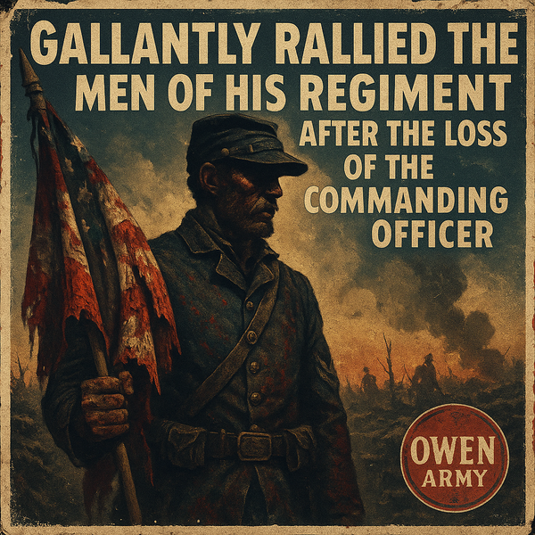 Robert J. Patterson Saved His Regiment and Earned the Medal of Honor ...