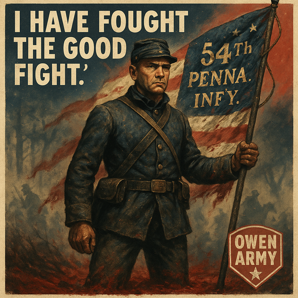 Robert J. Patterson Saved His Regiment at the Battle of the Wilderness ...