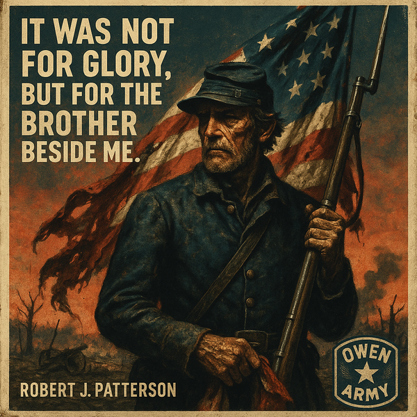 Robert J. Patterson, Medal of Honor Hero at Shiloh – The Infidel Co