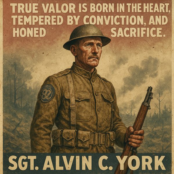 Sgt. Alvin C. York — Faith and Courage at Argonne Forest – The Infidel Co