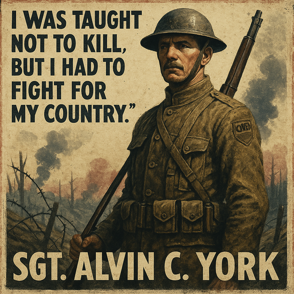Alvin C. York's Faith and Courage at the Argonne in 1918 – The Infidel Co