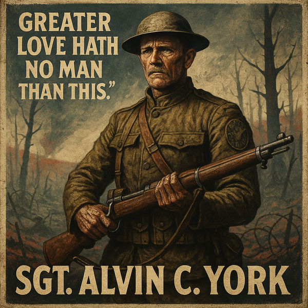 Sgt. Alvin C. York Medal of Honor hero of World War I – The Infidel Co