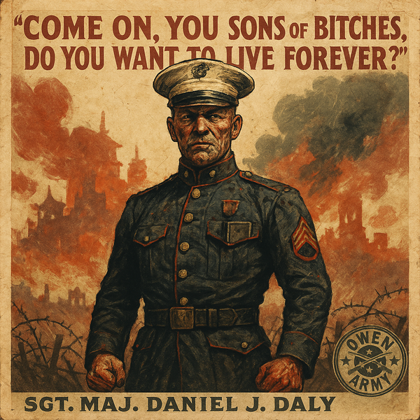 Daniel J. Daly Marine Medal of Honor and the Rallying Cry – The Infidel Co
