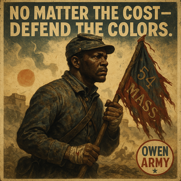 William H. Carney and the 54th’s Flag That Defied Fort Wagner – The ...